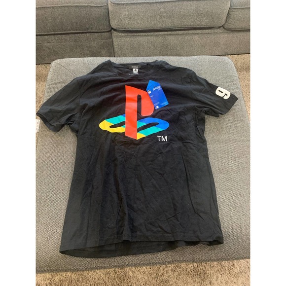 Sony | Shirts | New With Tags Playstation Logo Retro 94 T Shirt Size ...